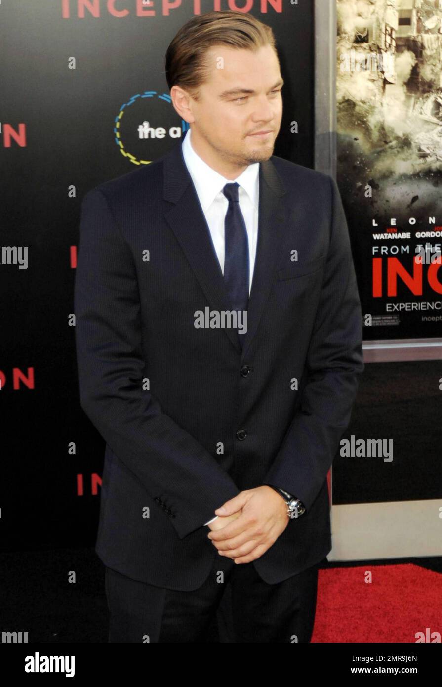 Leonardo DiCaprio walks the red carpet at GraumanÕs Chinese Theatre for ...