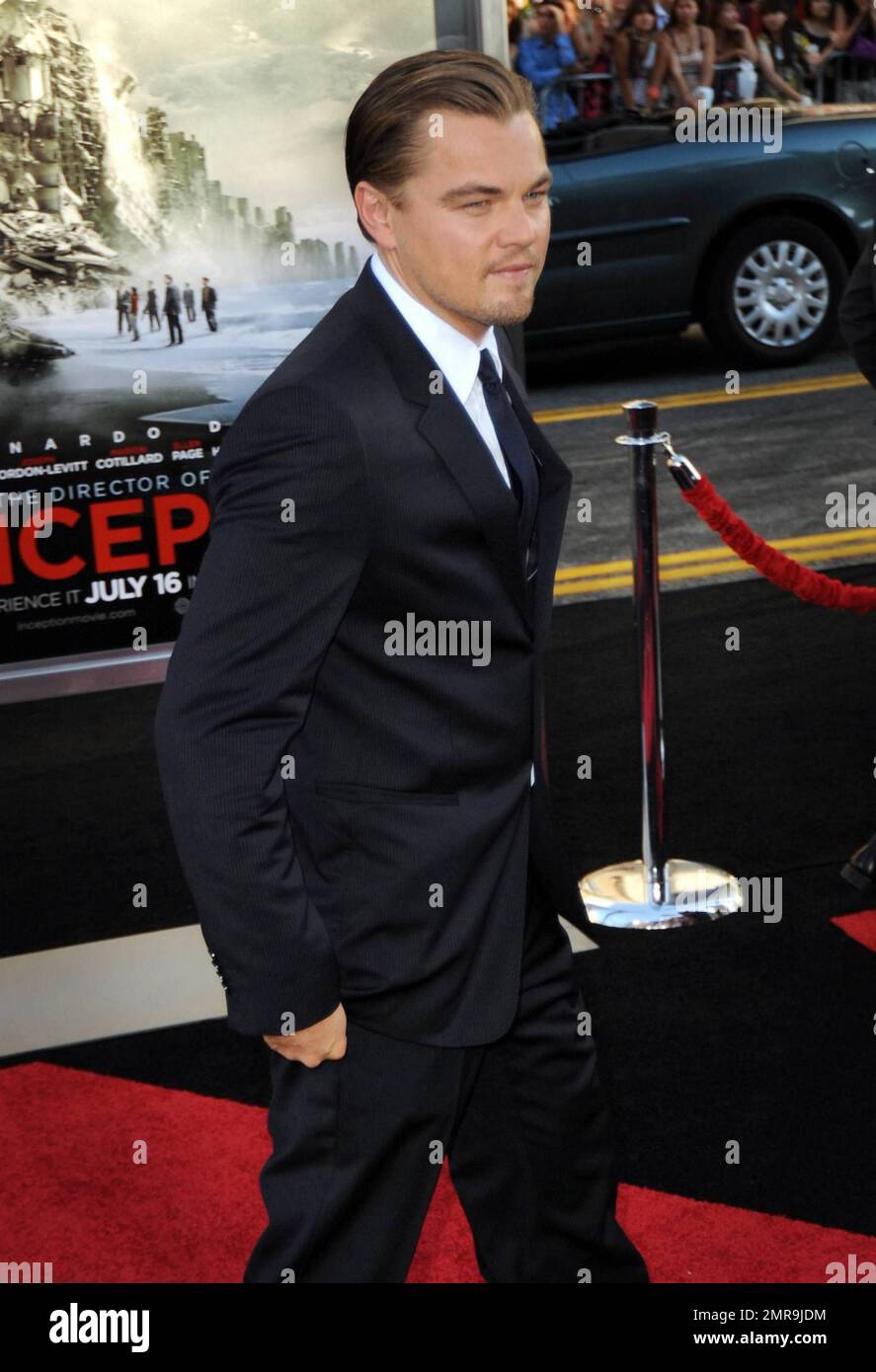 Leonardo DiCaprio walks the red carpet at GraumanÕs Chinese Theatre for ...
