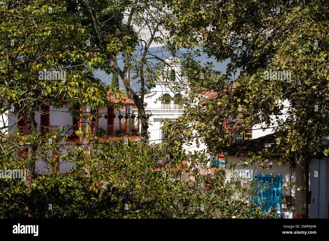 Medellin, Antioquia. Colombia - January 26, 2023. Pueblito Paisa is one ...