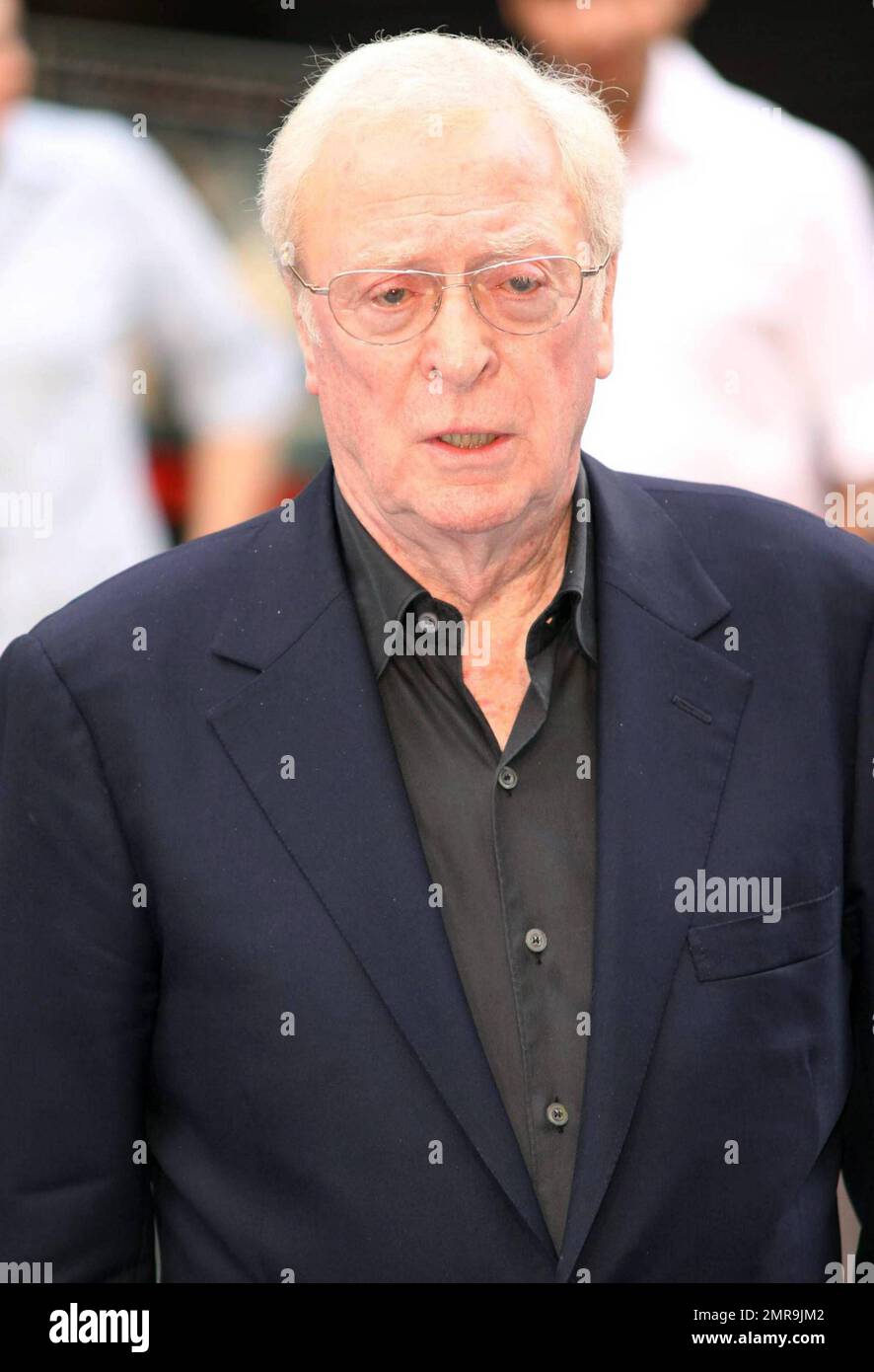 Michael Caine walks the red carpet for the UK premiere of the new ...