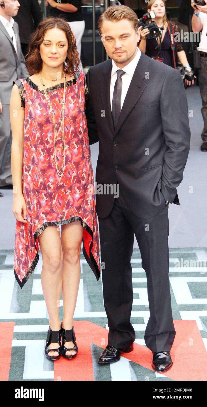 Leonardo DiCaprio accompanies beautiful Marion Cotillard on the red ...