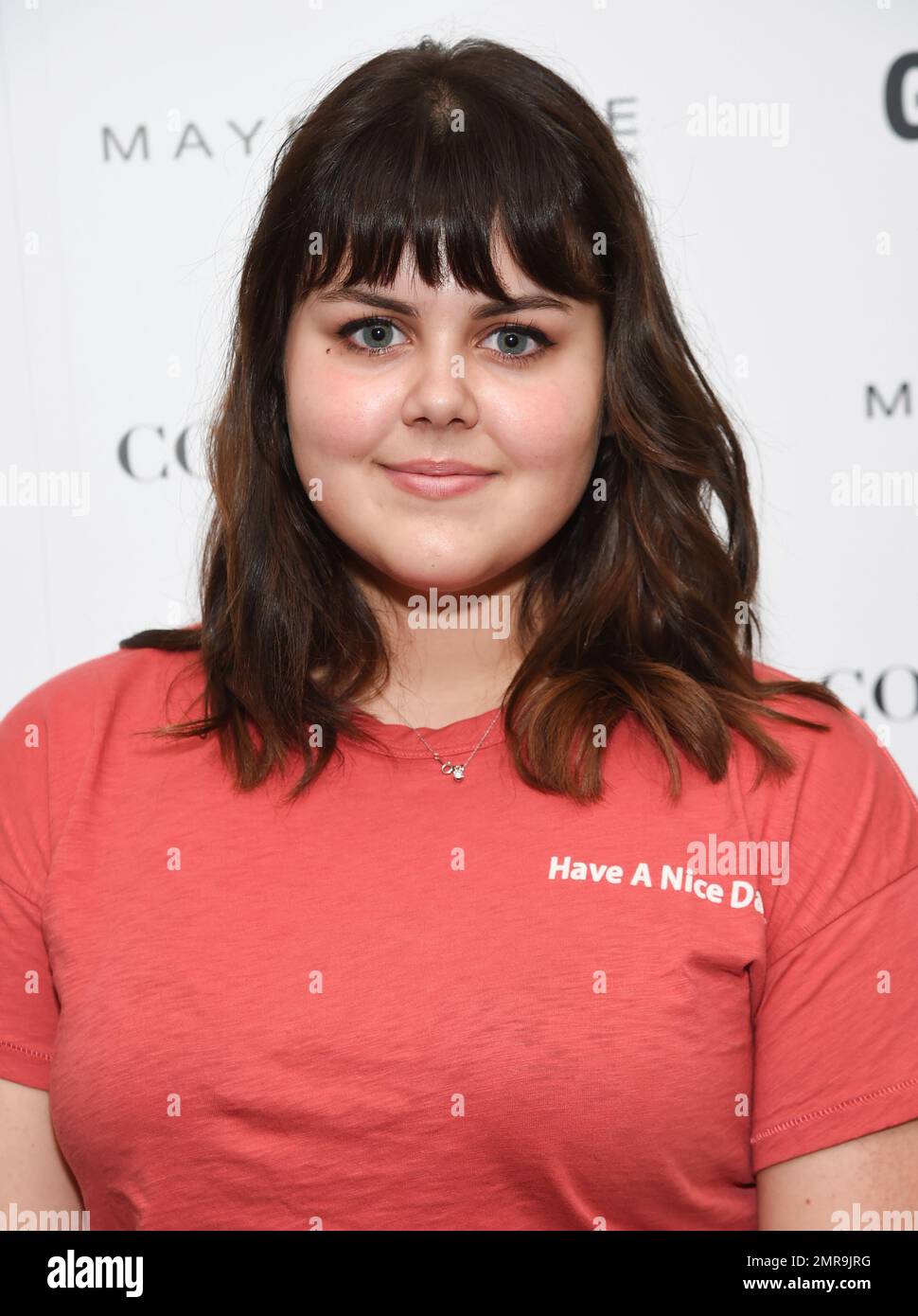 Maddie Kerr attends the International Day of the Girl rally, hosted by ...