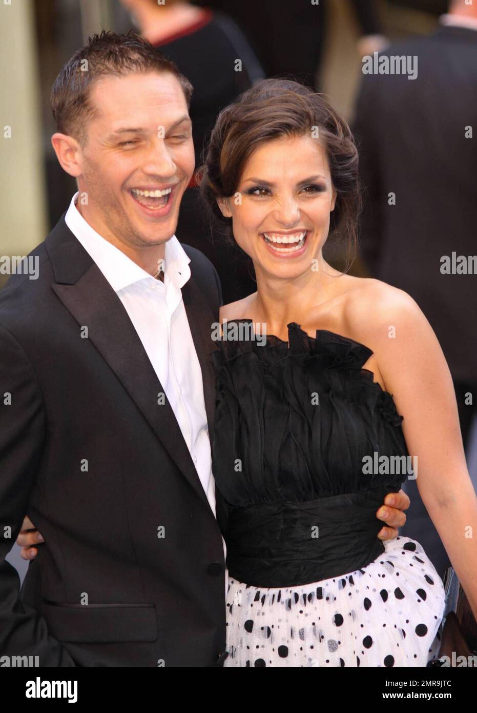 Tom Hardy and Charlotte Riley walk the red carpet for the UK premiere ...