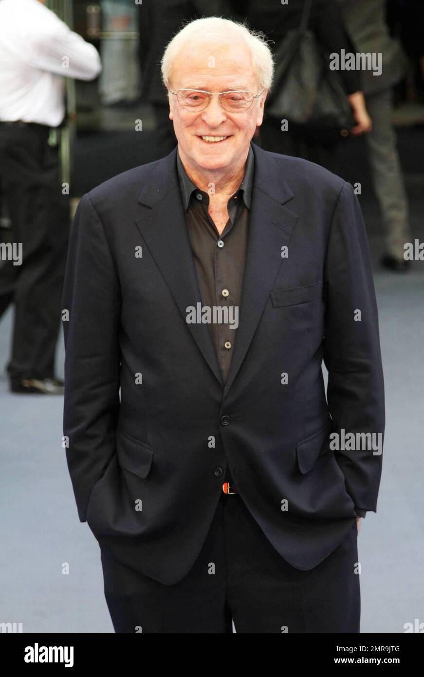 Michael Caine walks the red carpet for the UK premiere of the new ...