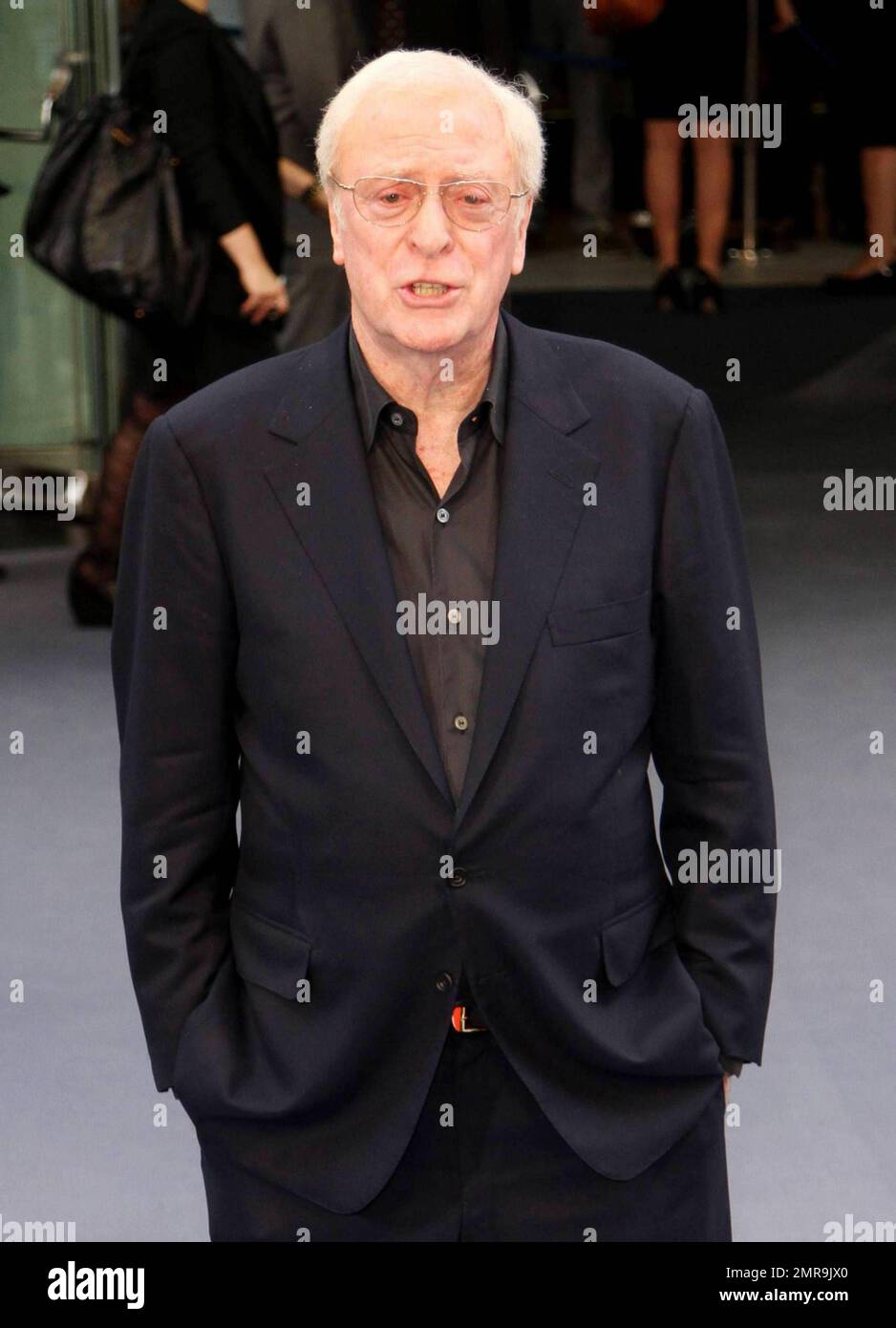 Michael Caine walks the red carpet for the UK premiere of the new ...