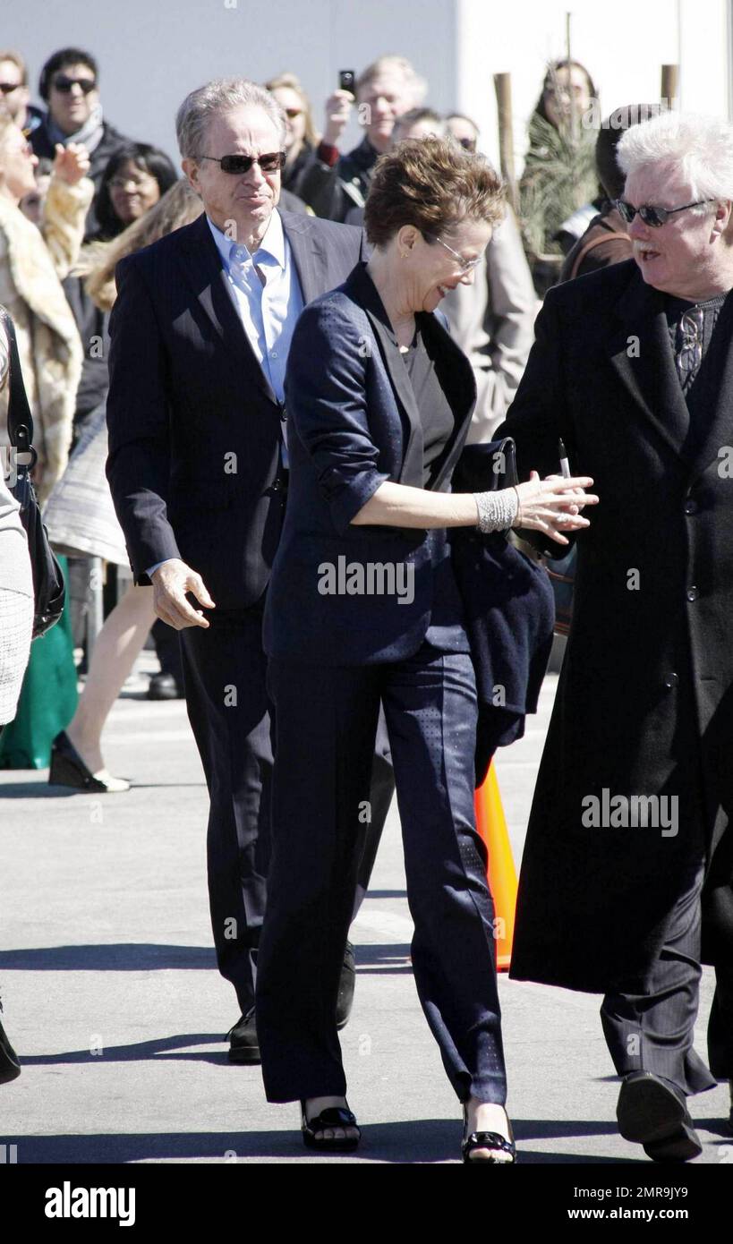 Annette Bening and husband Warren Beatty arrive at the 2011 Film ...
