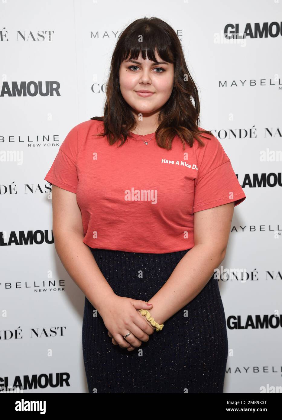 Maddie Kerr attends the International Day of the Girl rally, hosted by ...