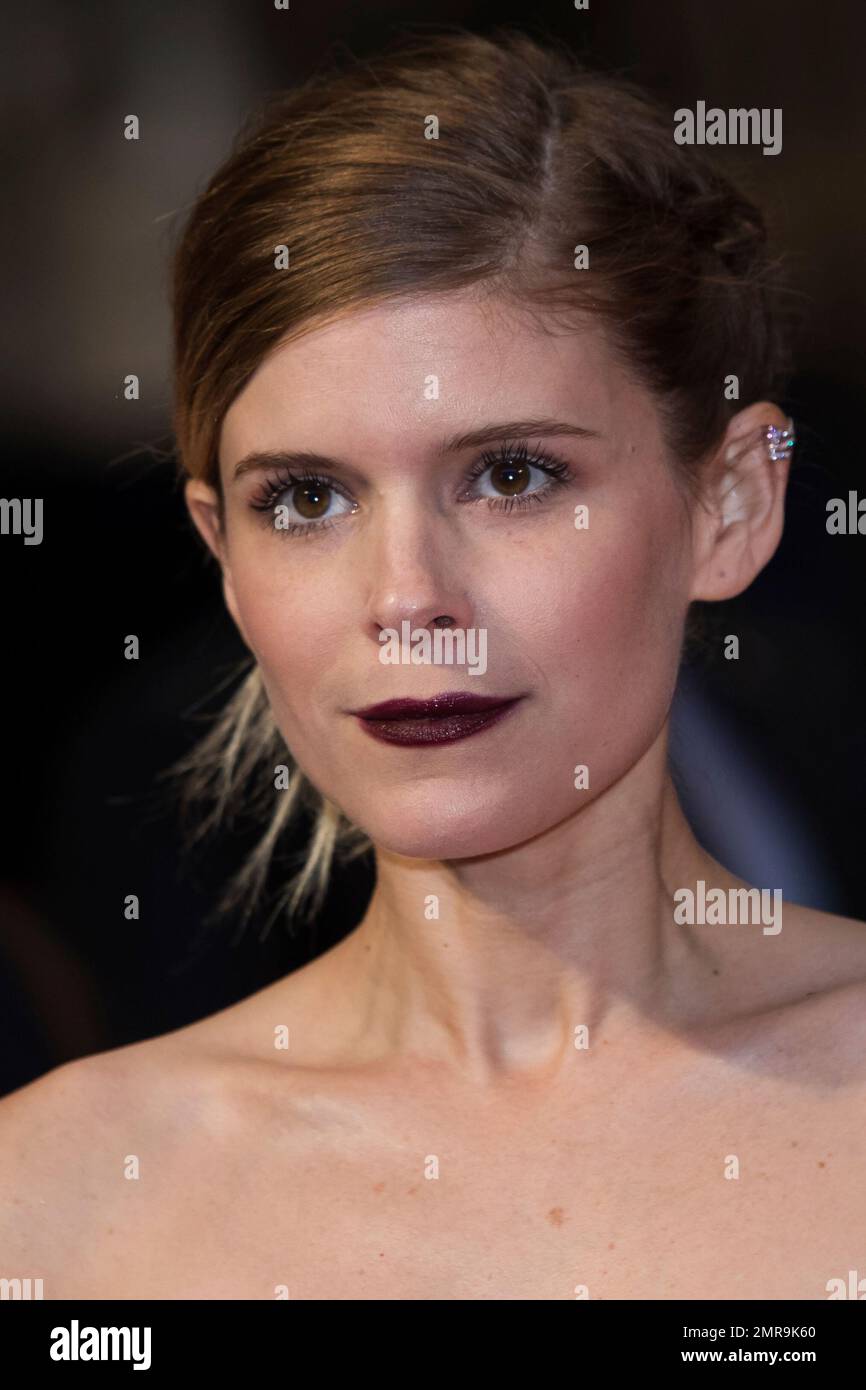 Actress Kate Mara poses for photographers upon arrival at the premiere ...