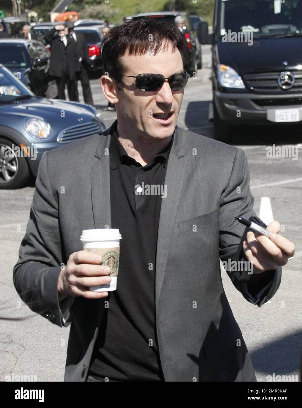 Jason Isaacs arrives at the 2011 Film Independent Spirit Awards at ...