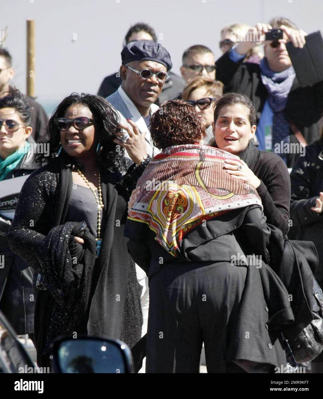 Samuel L. Jackson arrives at the 2011 Film Independent Spirit Awards at ...