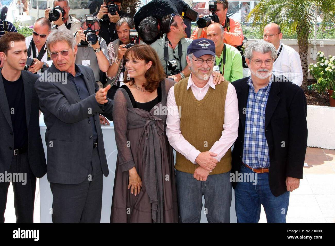 Harrison Ford, Cate Blanchett, Steven Spielberg, George Lucas, Shia ...