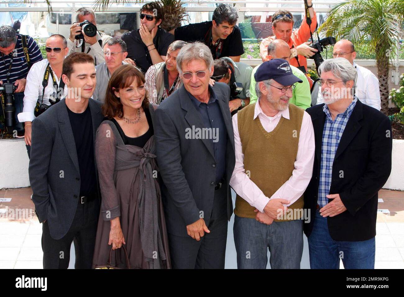 Harrison Ford, Cate Blanchett, Steven Spielberg, George Lucas, Shia ...