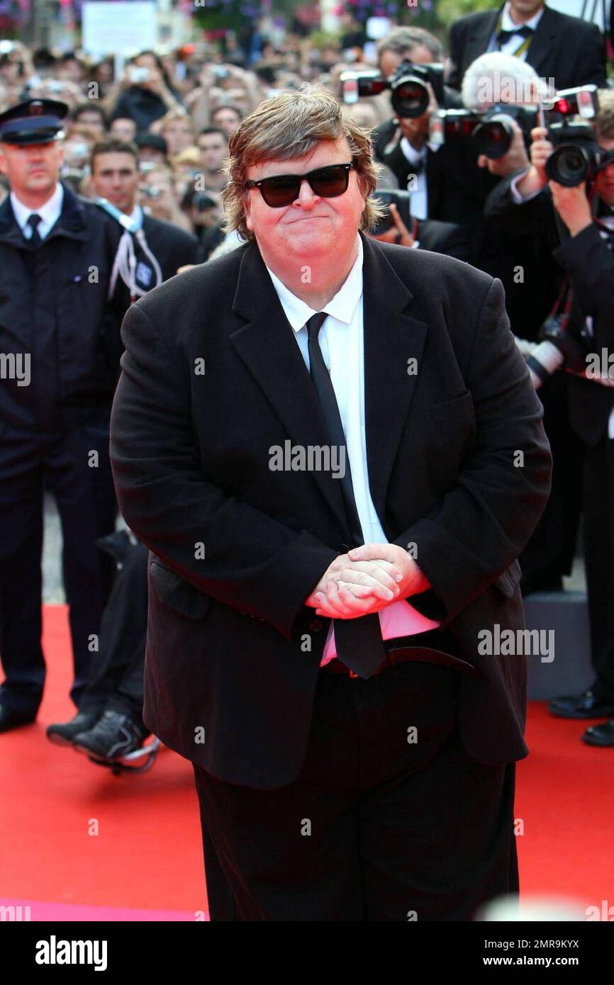 Michael Moore attends the premiere of "Indiana Jones and the Kingdom of ...