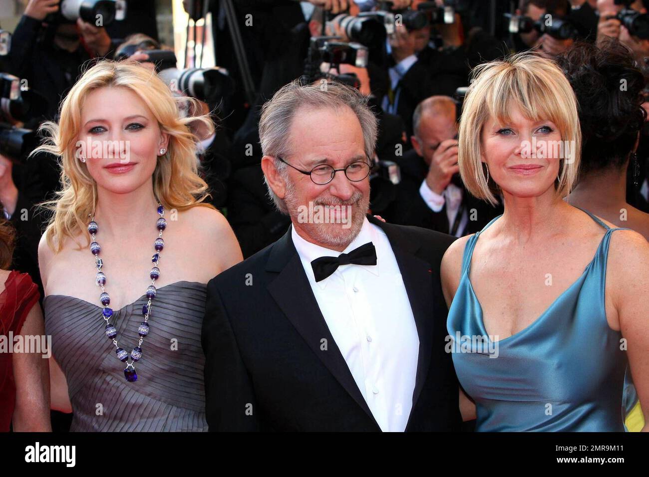 Cate Blanchett, Steven Spielberg and Kate Capshaw attend the premiere ...