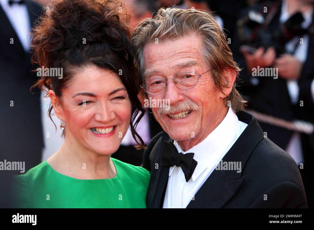 John Hurt attends the premiere of "Indiana Jones and the Kingdom of the ...