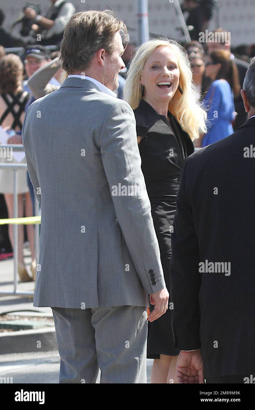 Anne Heche outside the 2012 Film Independant Spirit Awards on Santa ...