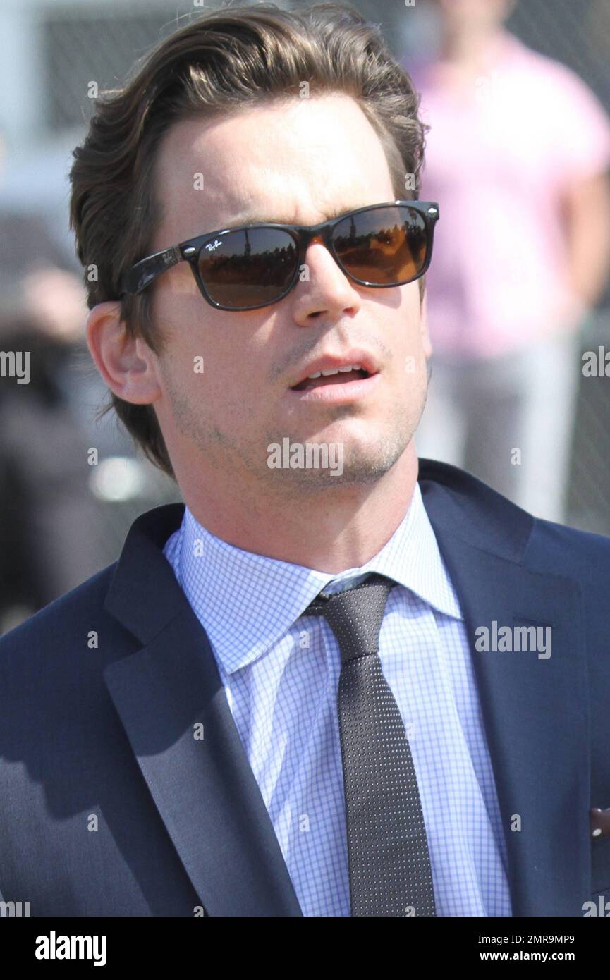 Matt Bomer outside the 2012 Film Independant Spirit Awards on Santa Monica Beach. Los Angeles ...