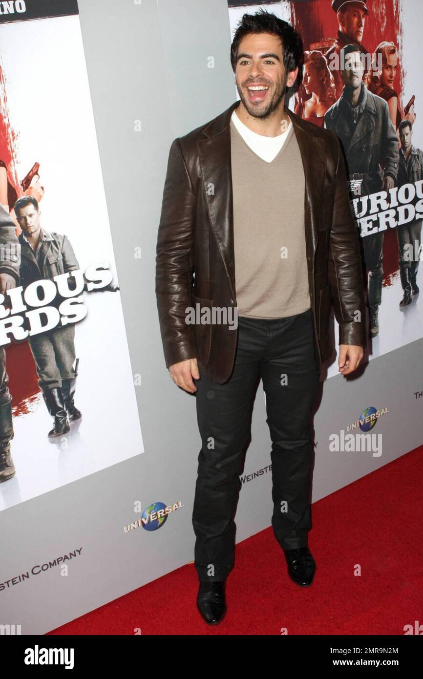 Eli Roth at the Blu-Ray and DVD release of "Inglorious Basterds" at the ...