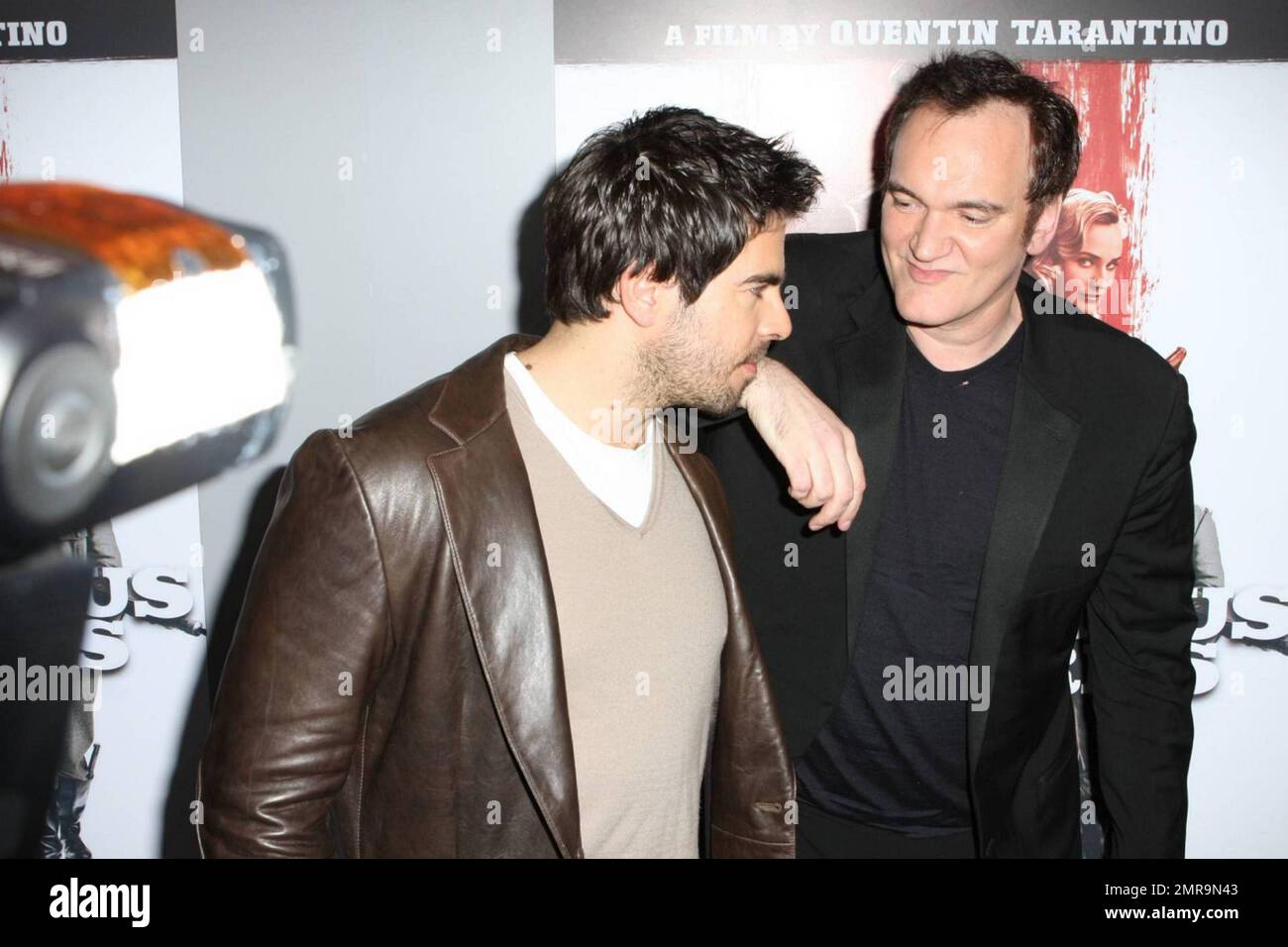 Quentin Tarantino and Eli Roth at the Blu-Ray and DVD release of ...