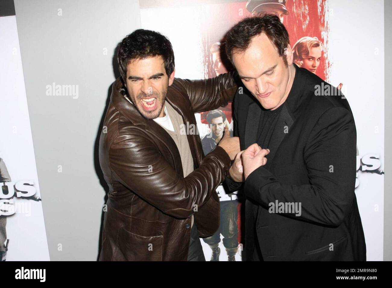 Quentin Tarantino and Eli Roth at the Blu-Ray and DVD release of ...