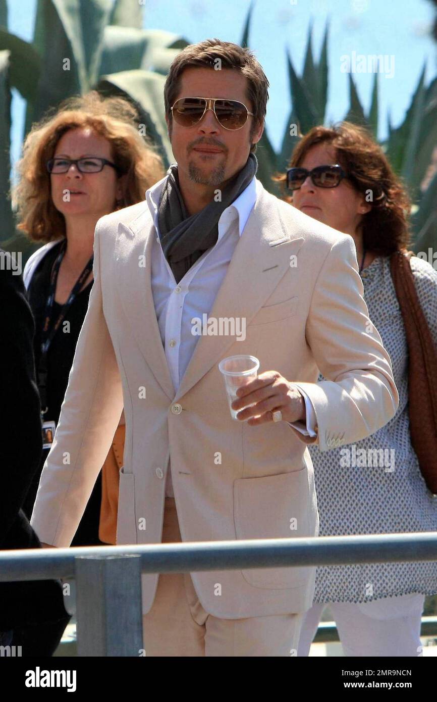 Brad Pitt Inglorious Bastards White Suit