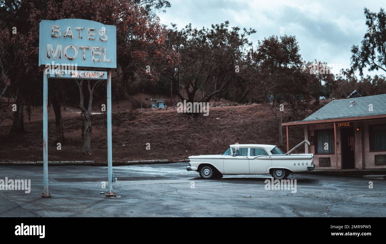The "bates motel" set on the universal studios studio tour Stock Photo ...