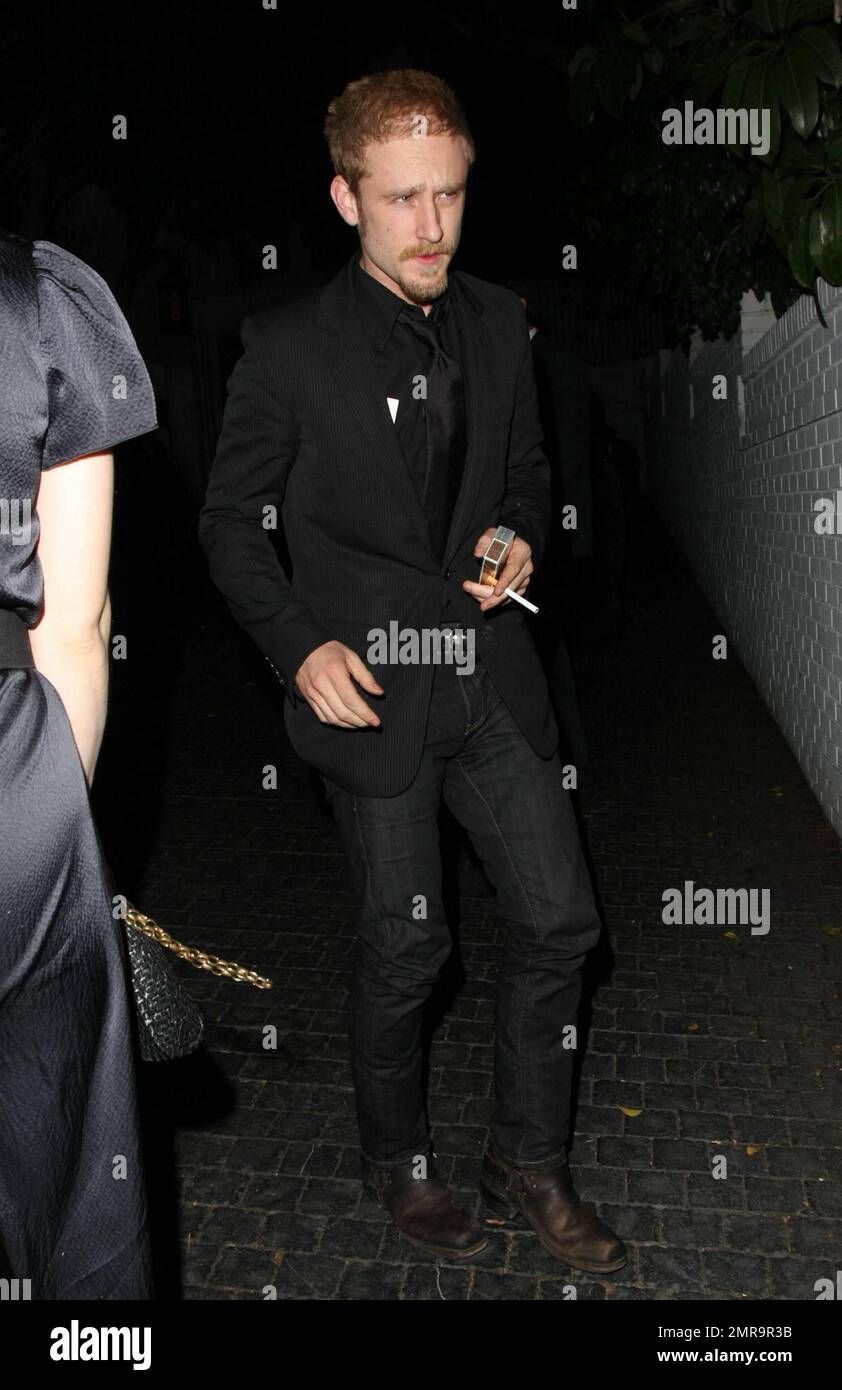 Ben Foster at an "InStyle Magazine" party at the Chateau Marmont Hotel ...