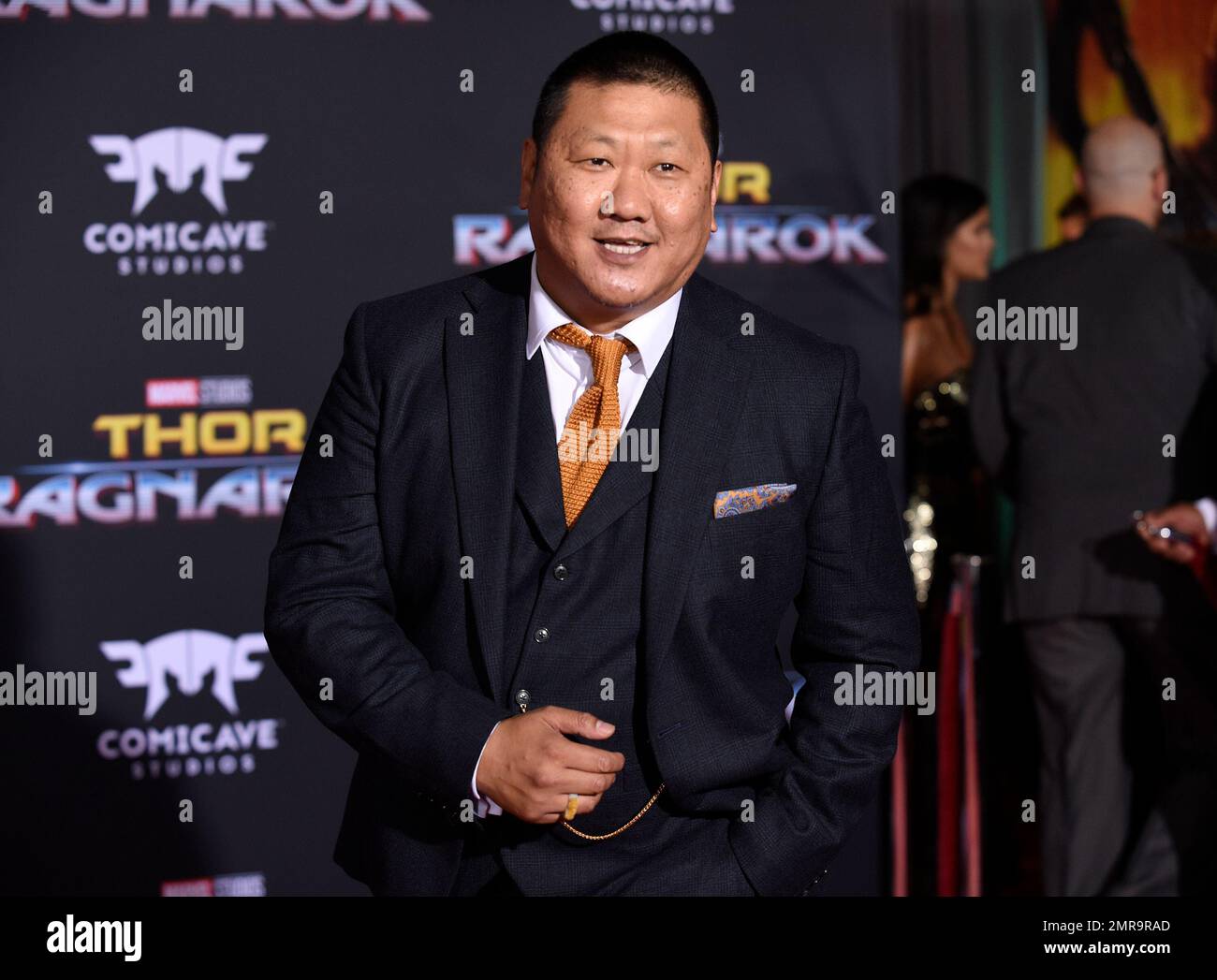 Benedict Wong arrives at the world premiere of "Thor: Ragnarok" at the ...