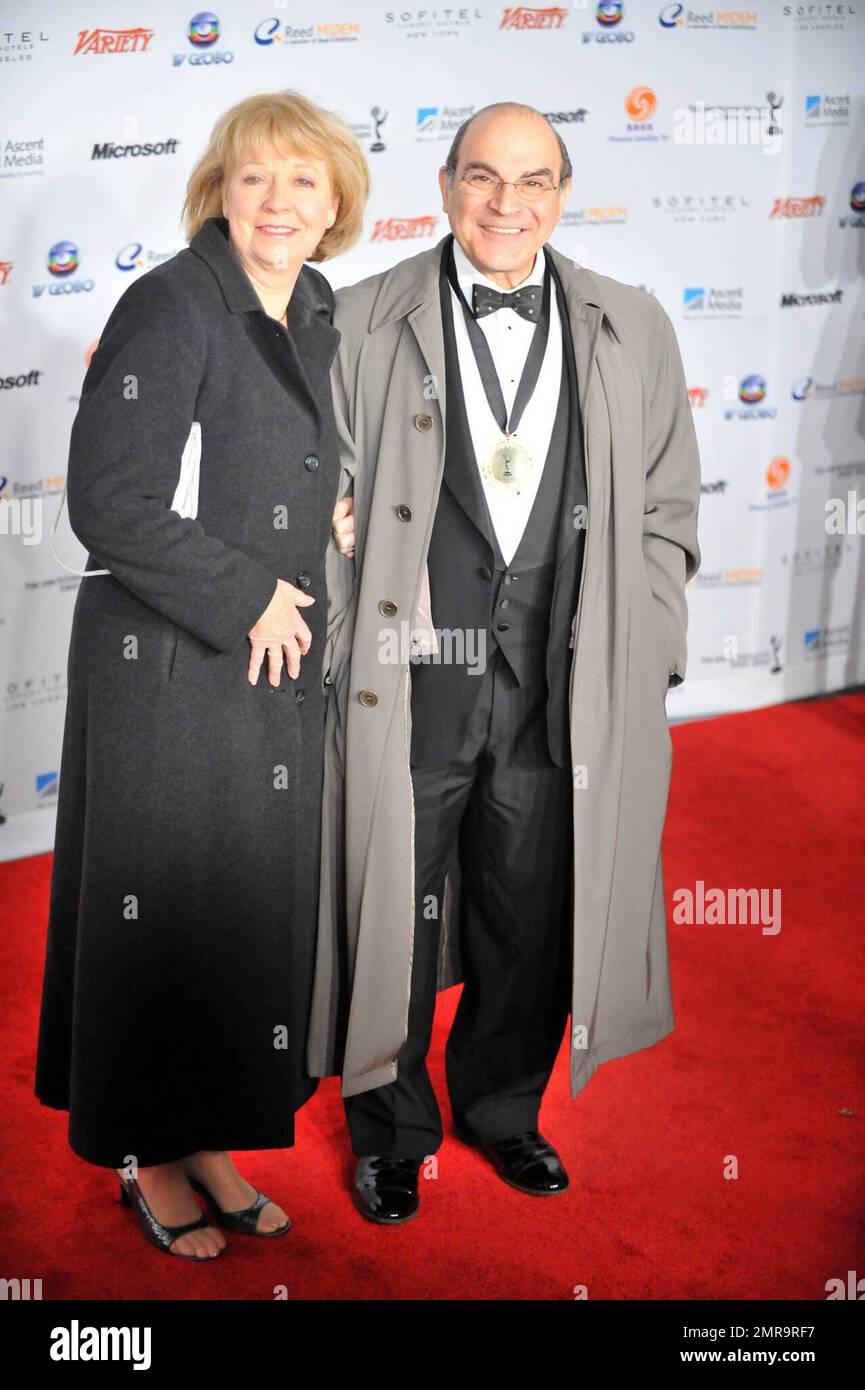 David Suchet and wife Sheila attend the 31st Annual International Emmy ...