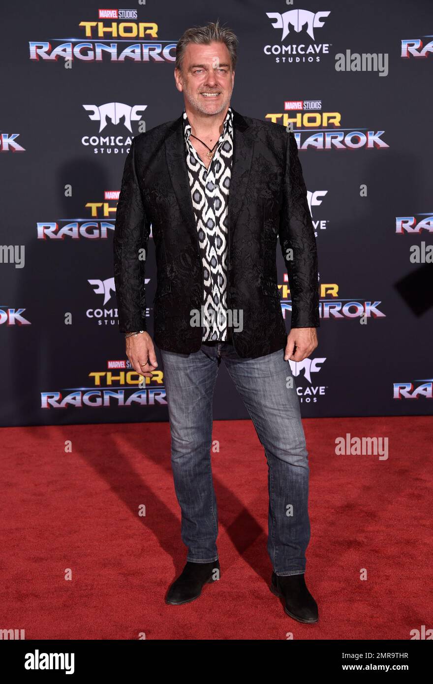Ray Stevenson arrives at the world premiere of "Thor: Ragnarok" at the ...