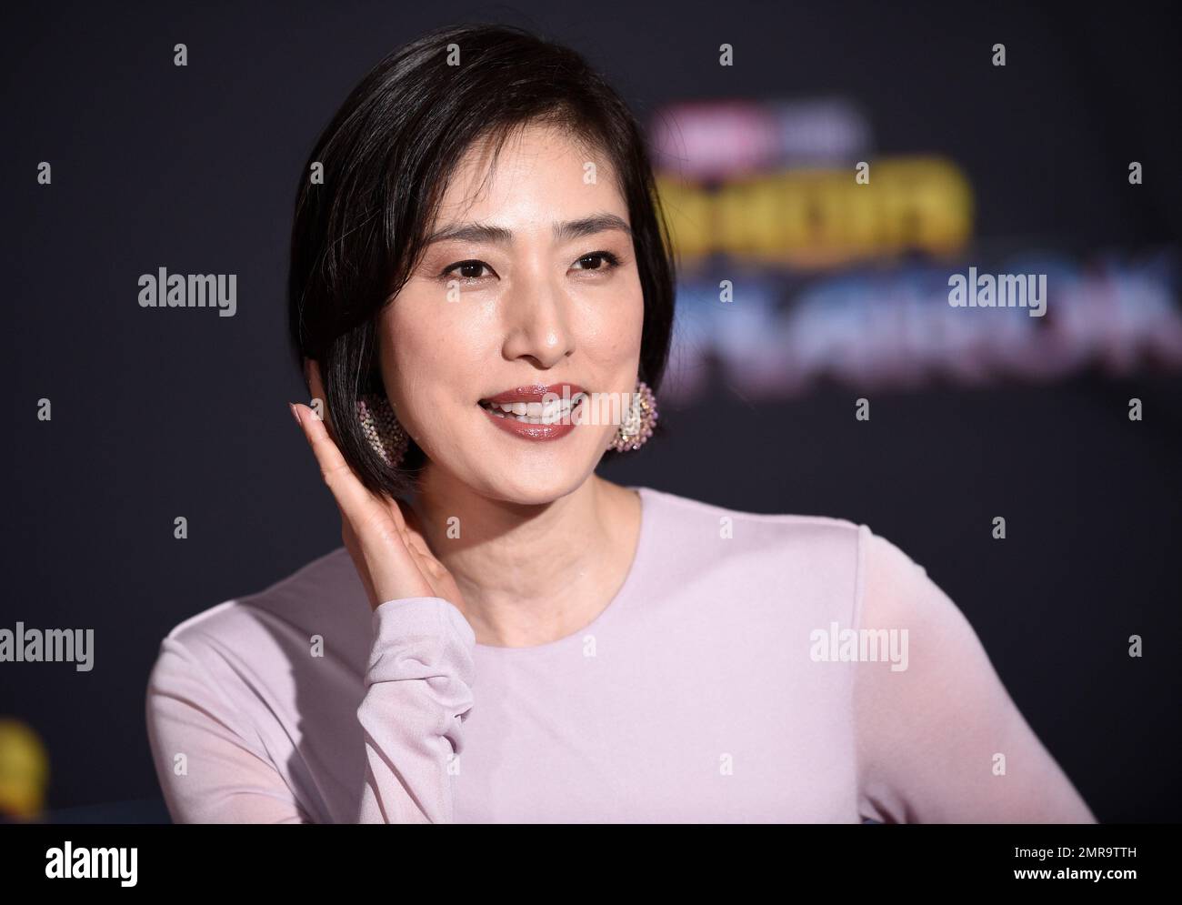 Yuki Amami arrives at the world premiere of "Thor: Ragnarok" at the El ...