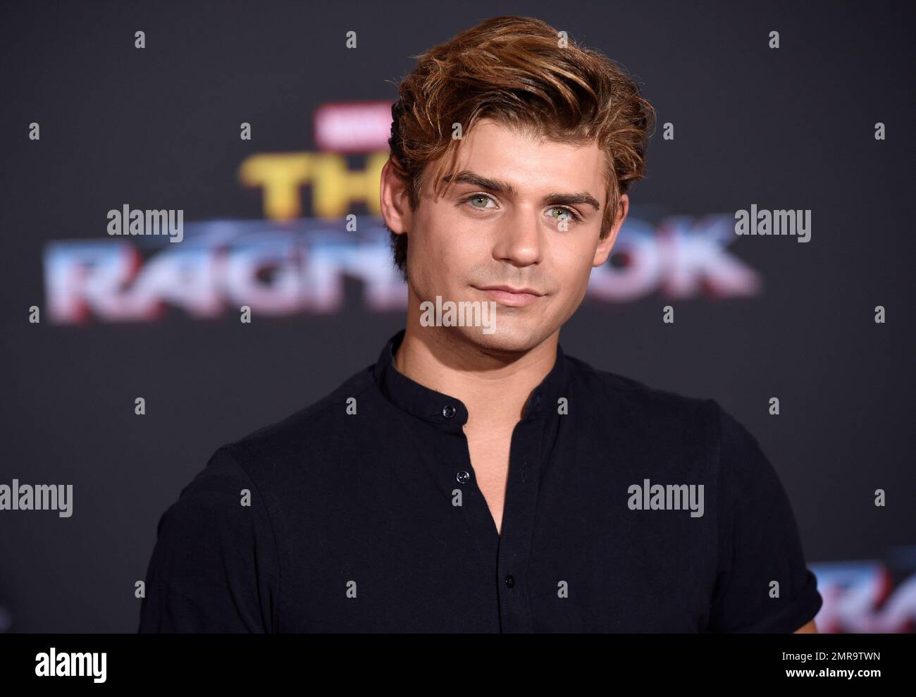Garrett Clayton arrives at the world premiere of "Thor: Ragnarok" at ...