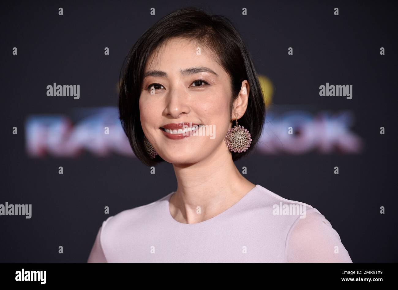 Yuki Amami arrives at the world premiere of "Thor: Ragnarok" at the El ...
