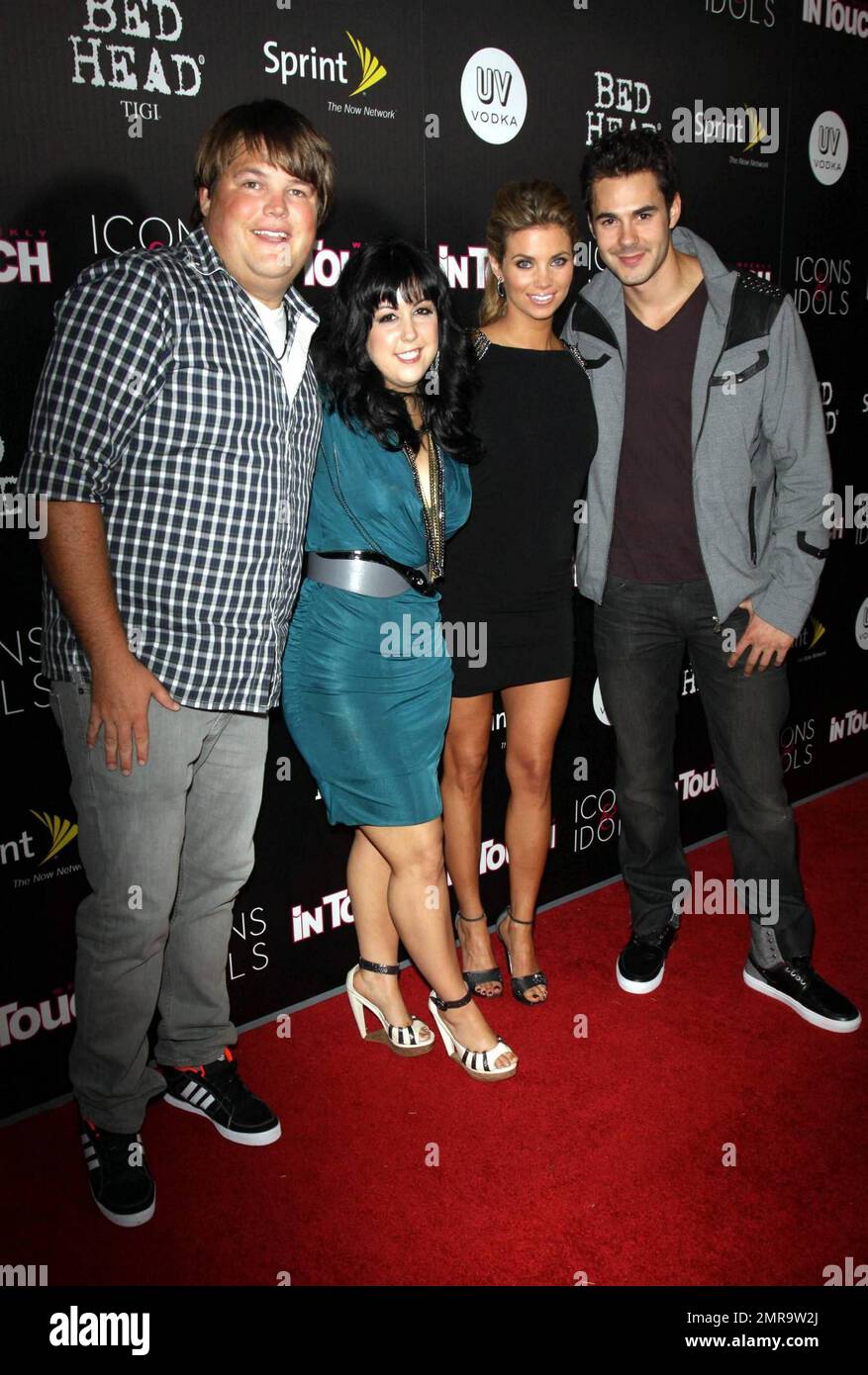 Jareb Dauplaise, Kara Taitz, Amber Lancaster, and Jayson Blair of MTV's ...