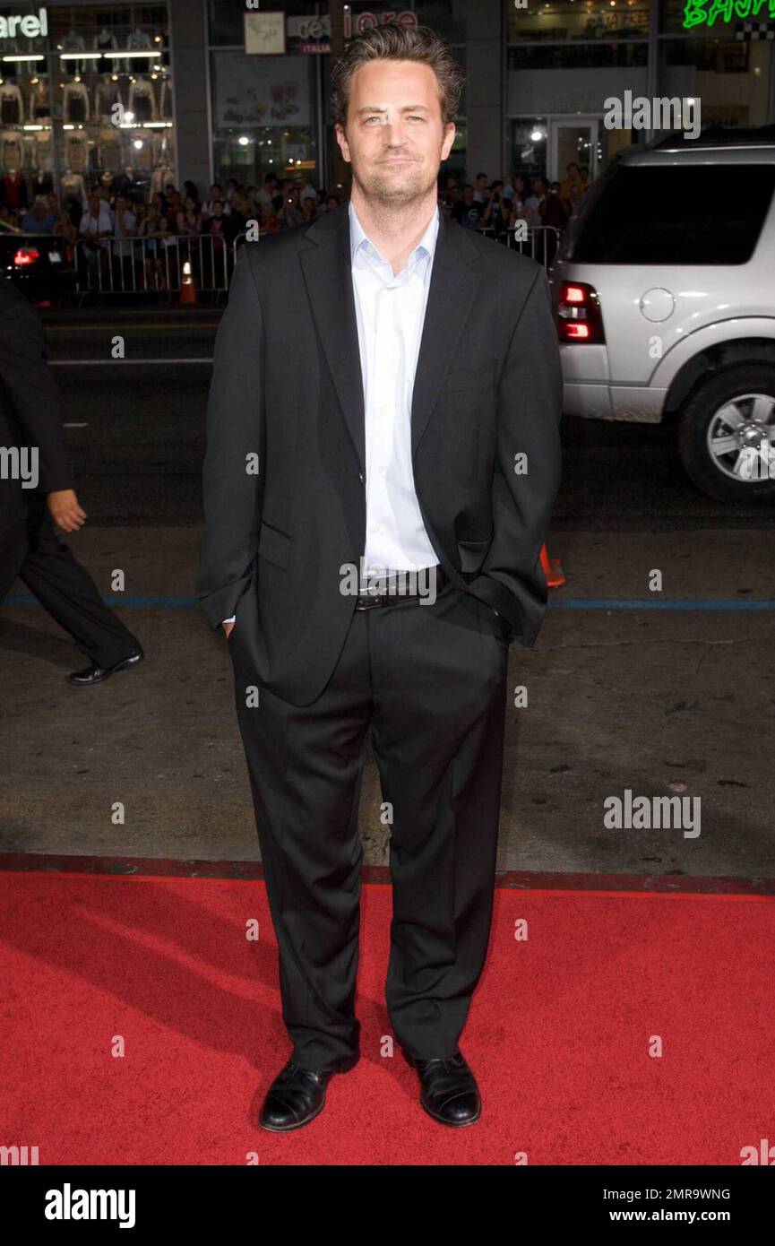 Matthew Perry at the U.S. premiere of The Invention of Lying at Grauman ...