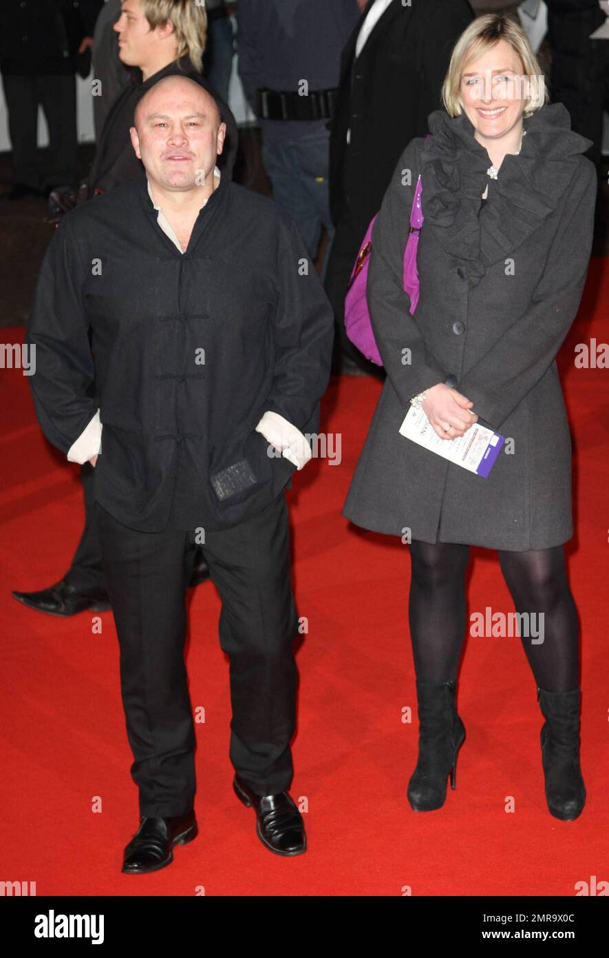 Brian Moore at the premiere of "Invictus" at Leicester Square in London ...