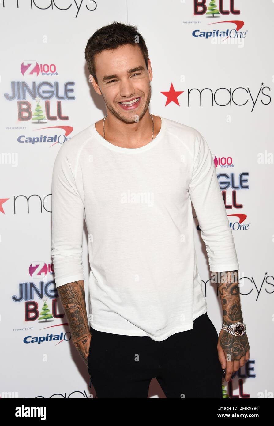 Singer Liam Payne participates in Z100's Jingle Ball kick-off and 2017 ...