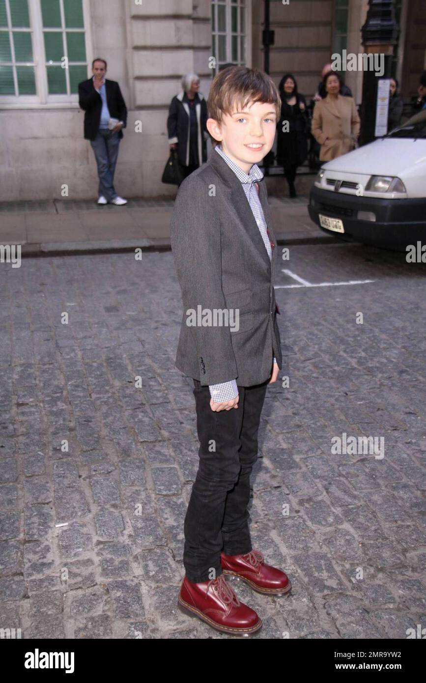 Bill Milner at the London premiere of Is Anybody There?, London, UK, 04 ...
