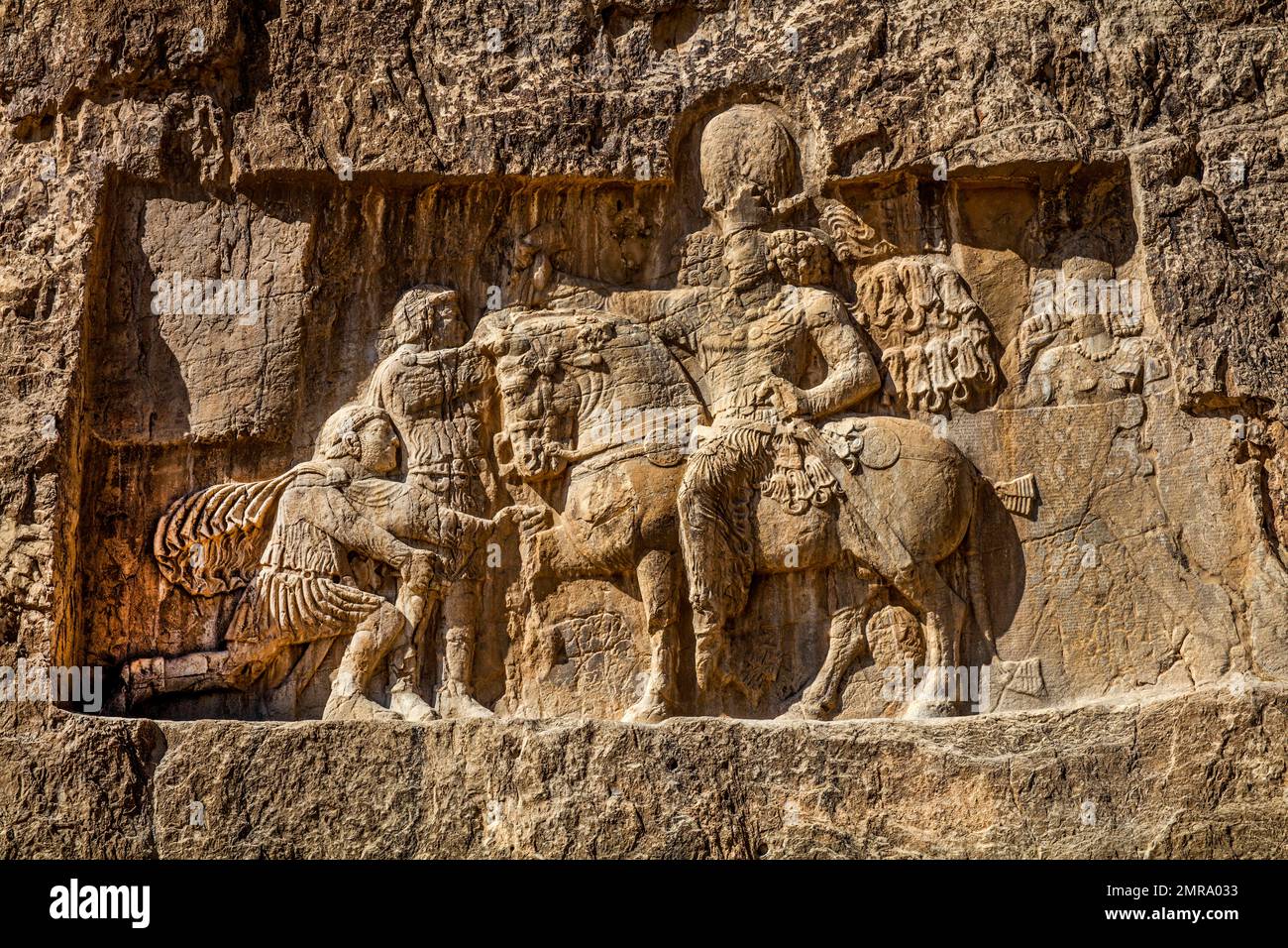 Relief of Great King Shapur I with Roman Emperors Valerian and Philip ... Relief of Great King Shapur I with Roman Emperors Valerian and Philip ...