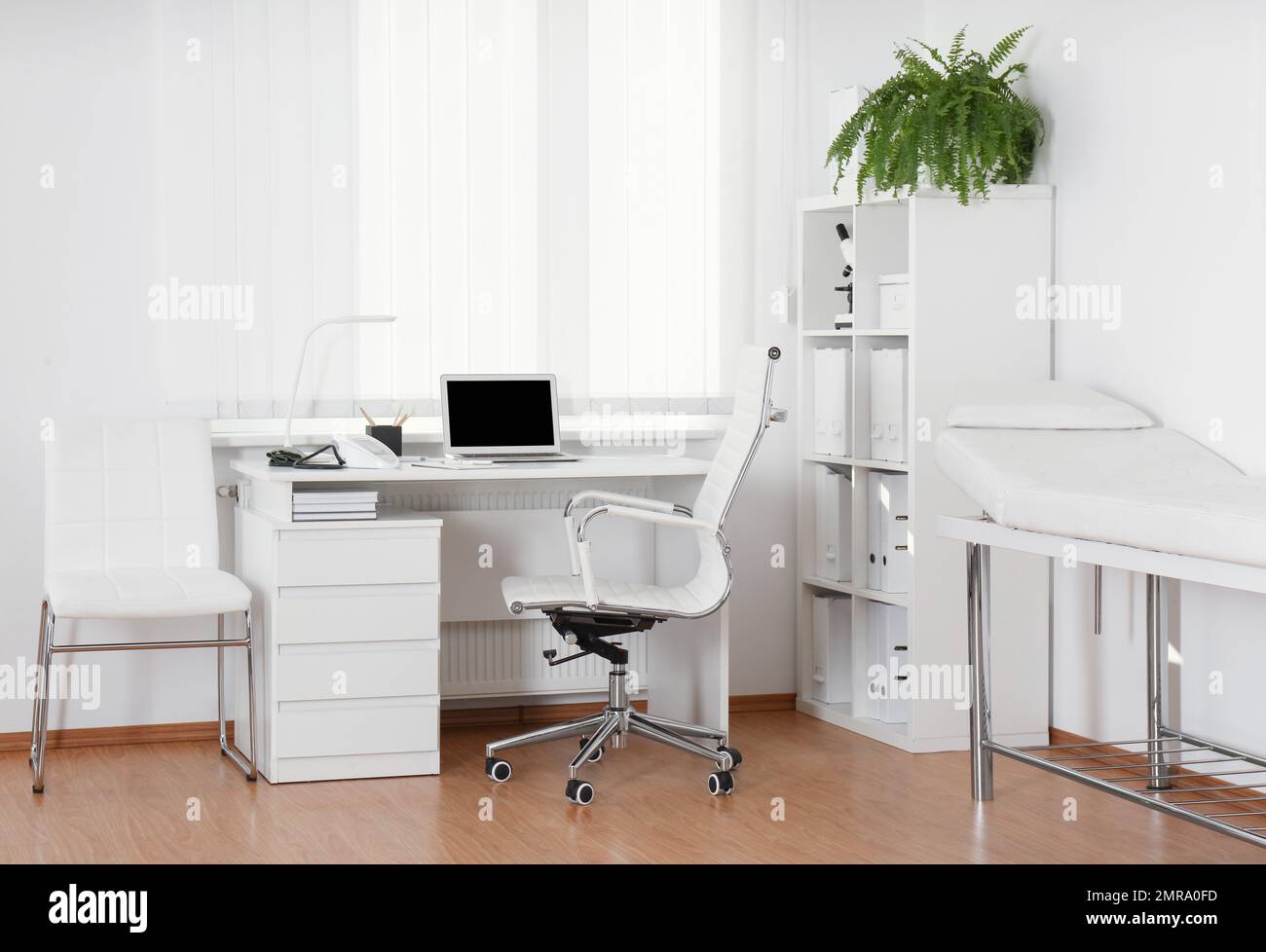 Interior of modern medical office with doctor's workplace Stock Photo ...
