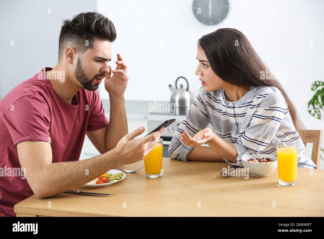 Her home problems hi-res stock photography and images - Alamy