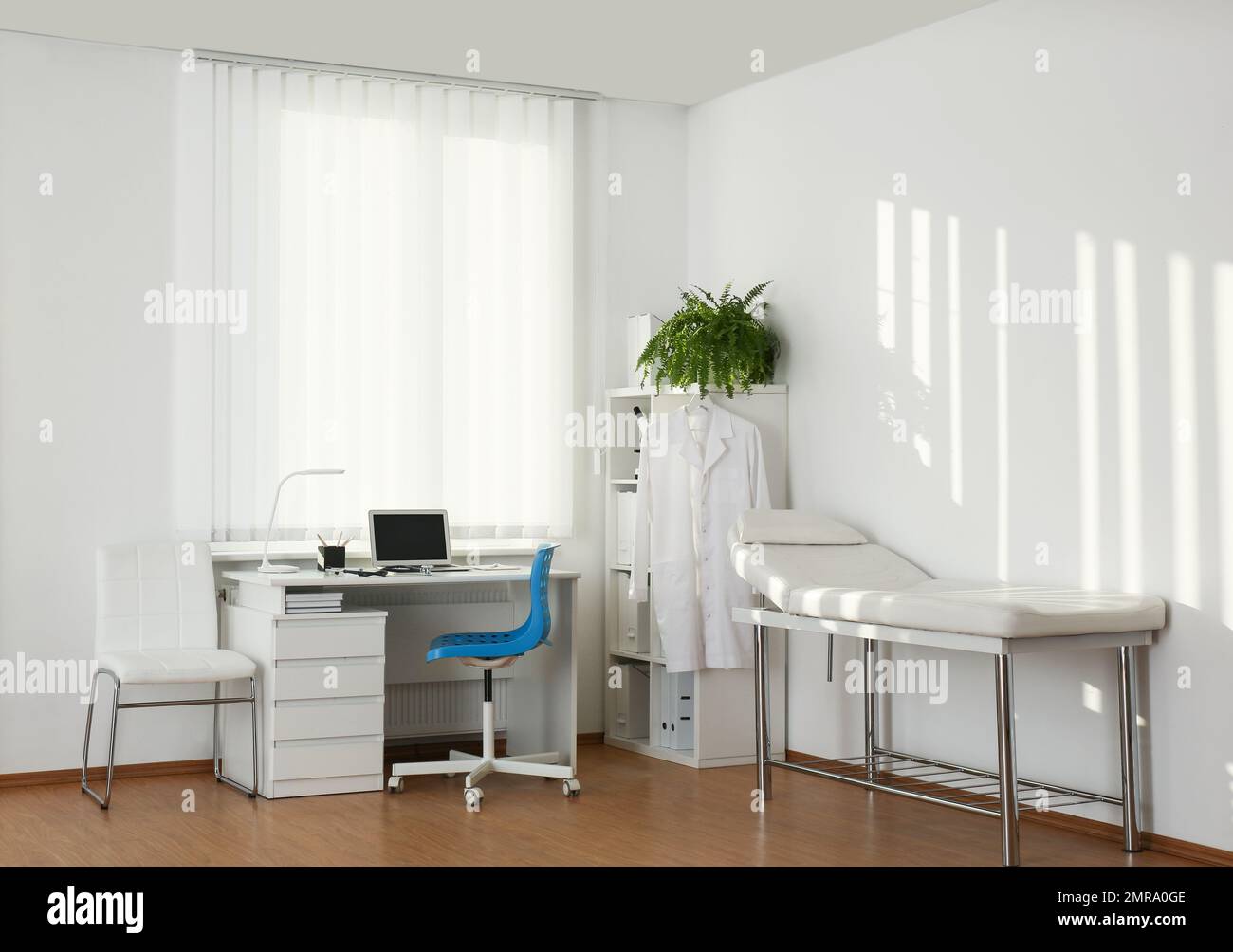 Interior of modern medical office with doctor's workplace Stock Photo ...