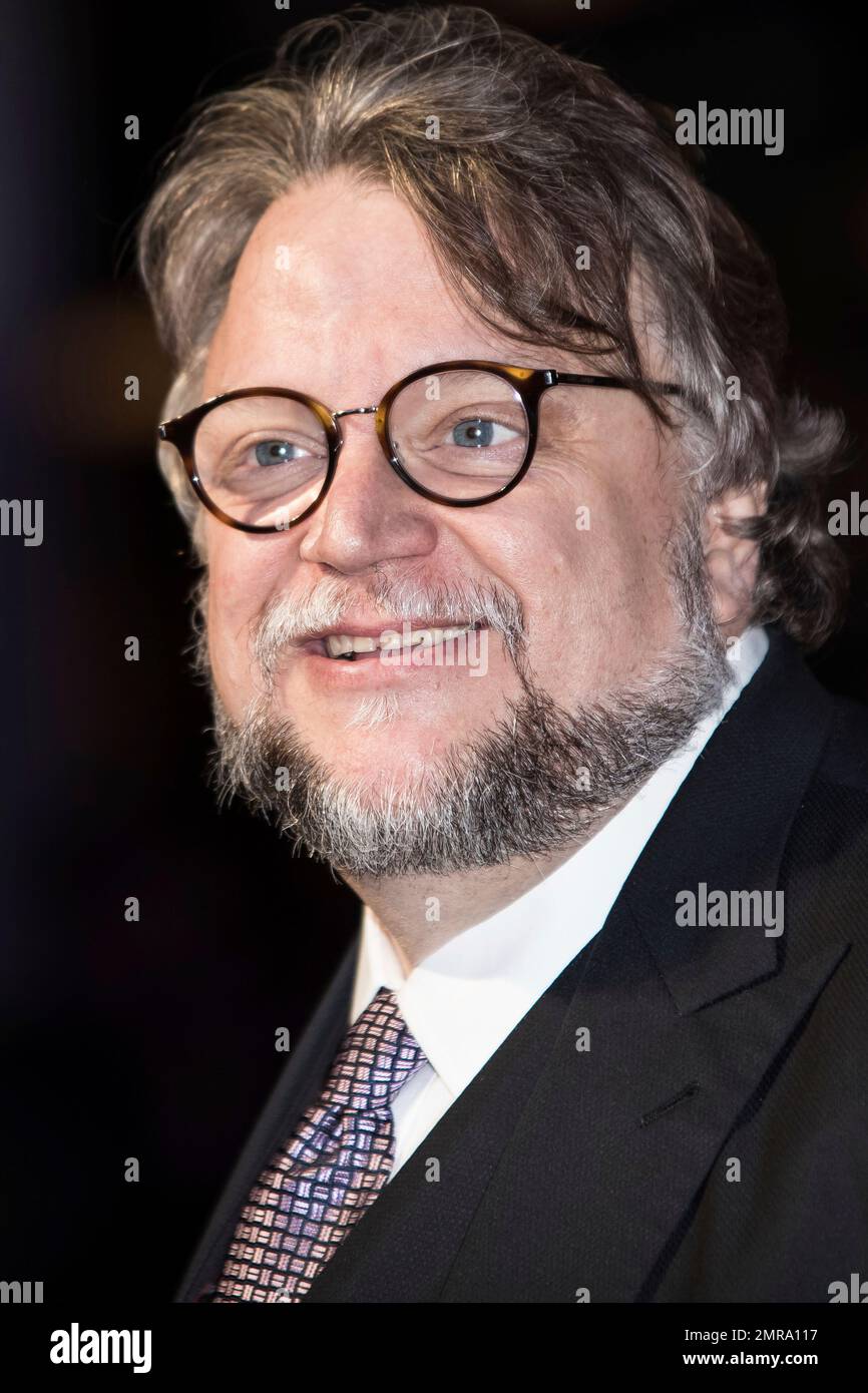 Director Guillermo del Toro poses for photographers upon arrival at the ...