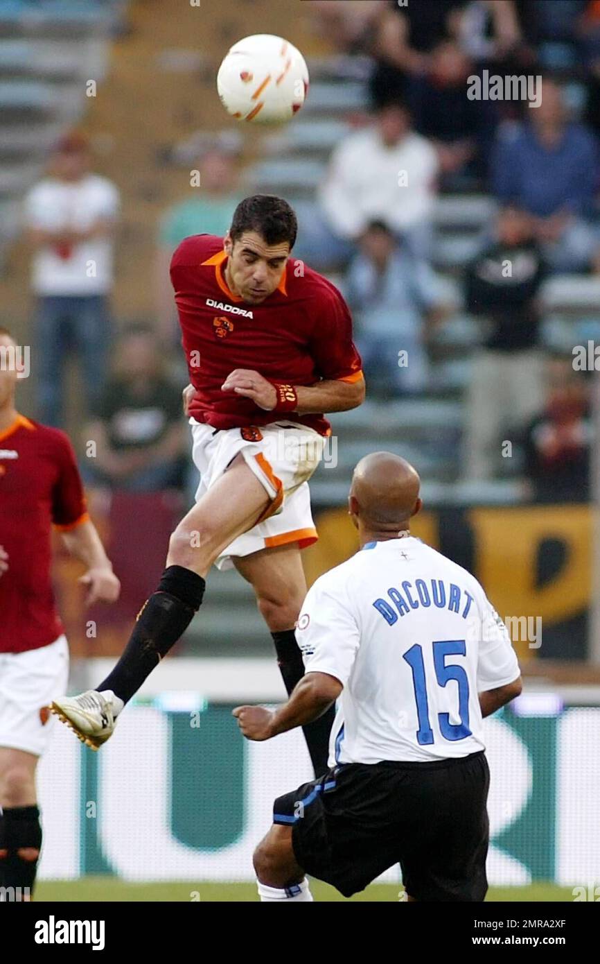 Italian Cup AS Roma vs. Inter Milan at the Olympic Stadium in Rome ...