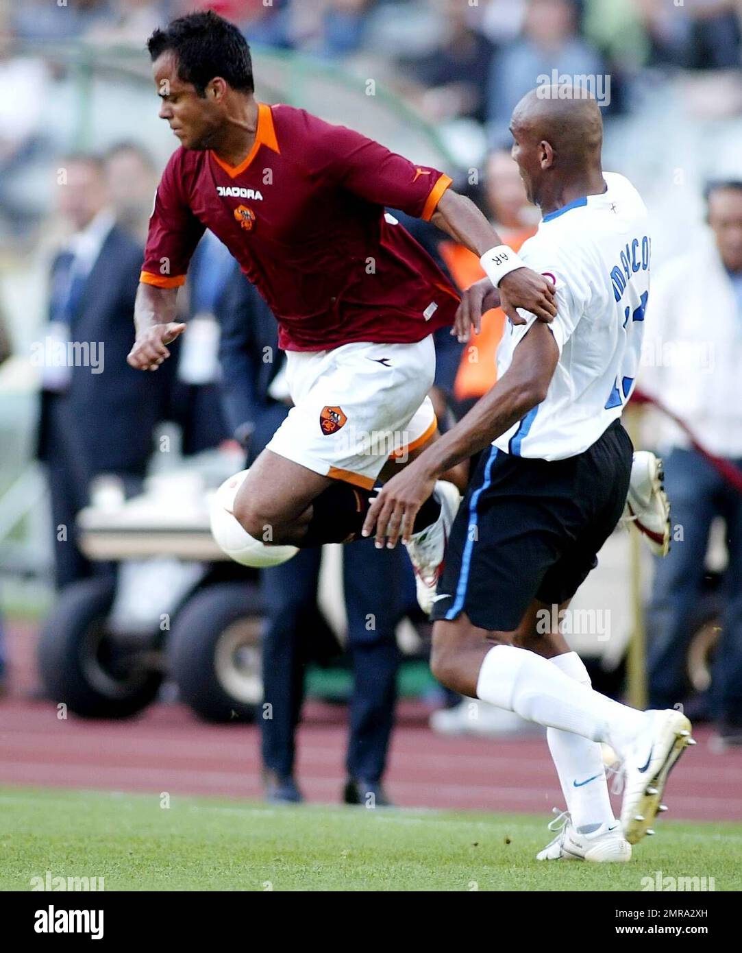Italian Cup AS Roma vs. Inter Milan at the Olympic Stadium in Rome ...