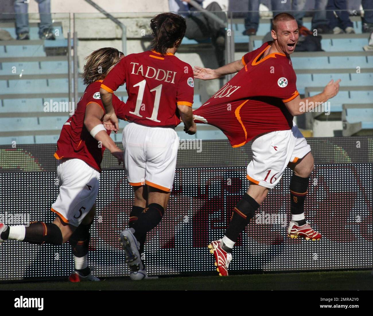 Italian Cup AS Roma vs. Inter Milan at the Olympic Stadium in Rome ...