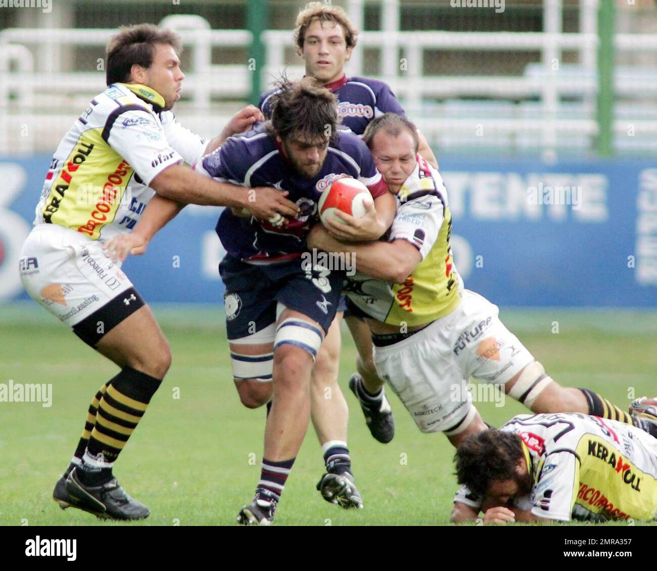 Capitolina plays Calvisano in the Super 10 tournament at the Flaminio ...
