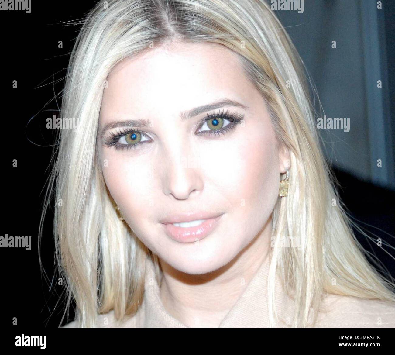 Ivanka Trump shows off her beautiful eyes during Mercedes-Benz Fashion ...