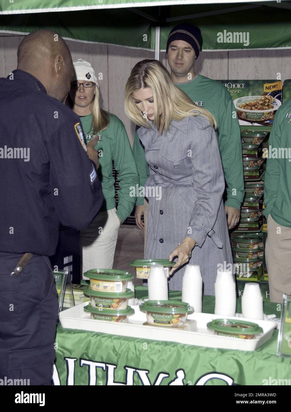 Ivanka Trump participates in an event for Heathy Choice foods promoting ...
