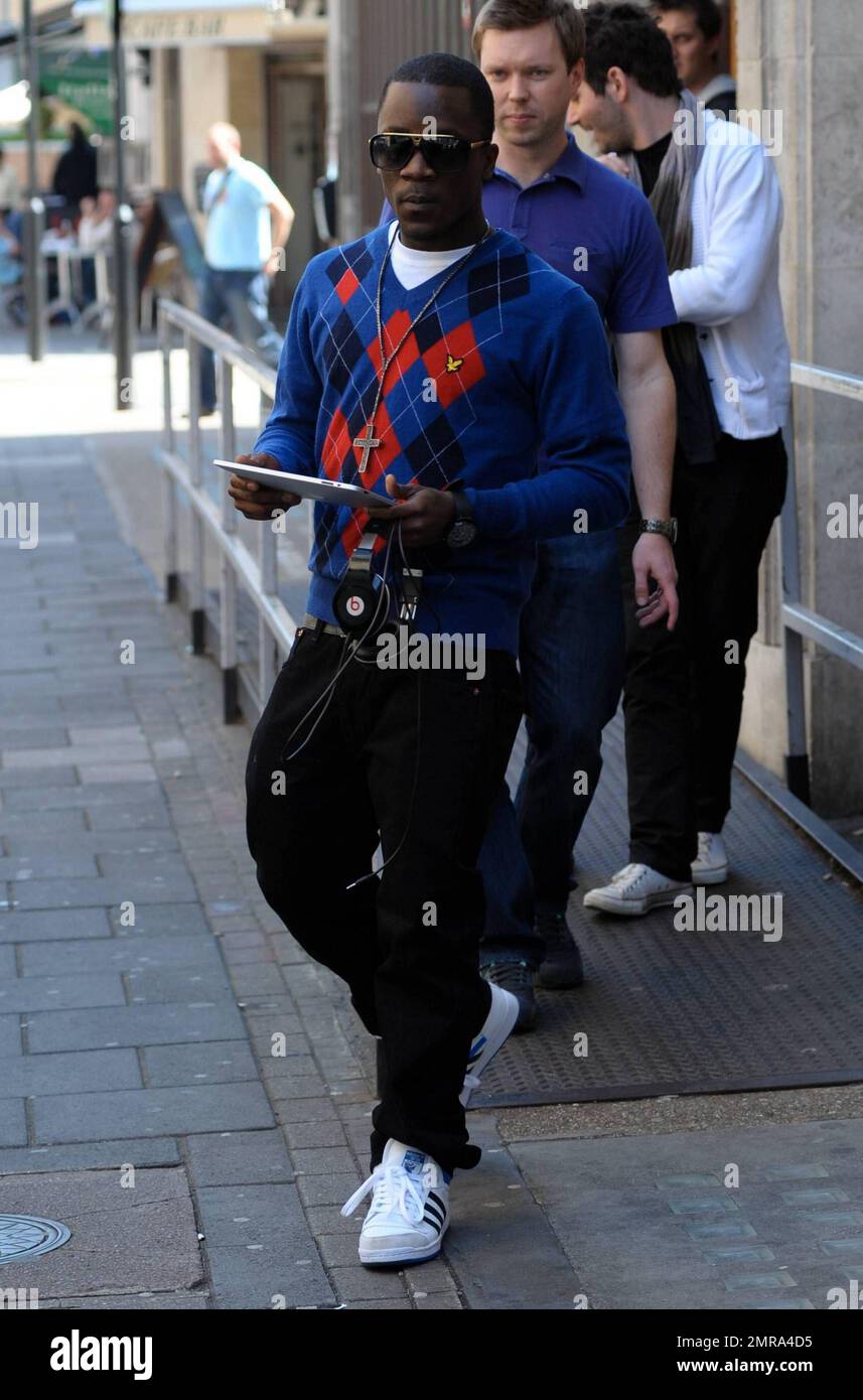 Rapper/singer Iyaz makes an appearance at BBC Radio One to celebrate ...